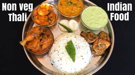 Indian Non Veg Food Thali