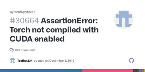 Assertionerror Torch Not Compiled With Cuda Enabled Yayuyotajp