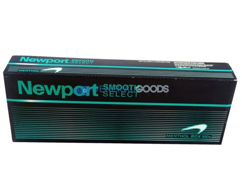 Newport Smooth Select Menthol 100s Box Cigarettes 10 Cartons Newport