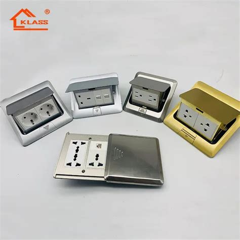 Recessed Floor Electrical Outlet Floor Mounted Electrical Box 0 8
