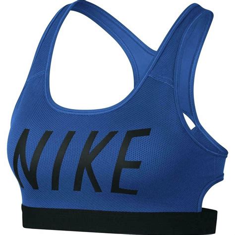 Nike Pro Sports Bra Blue Nike Performance Shine Crop Long Sleeved