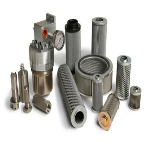 Bypass Hydraulic Oil Filter Element And Aluminum Filter Housing Hydraulic Oil Filter And