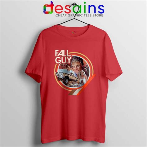 The Fall Guy Tv Show Vintage T Shirt Truck Jumps