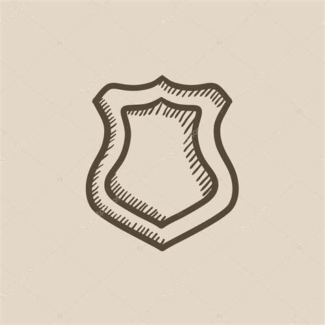 Police Badge Drawing At GetDrawings Free Download