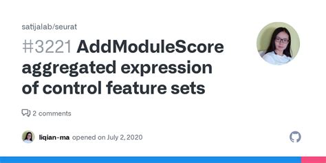 AddModuleScore Aggregated Expression Of Control Feature Sets Issue