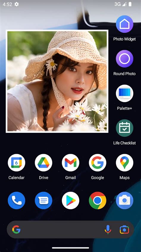 Square Photo Widget Vector123