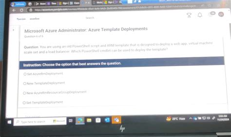 Question You Are Using An Old Powershell Studyx