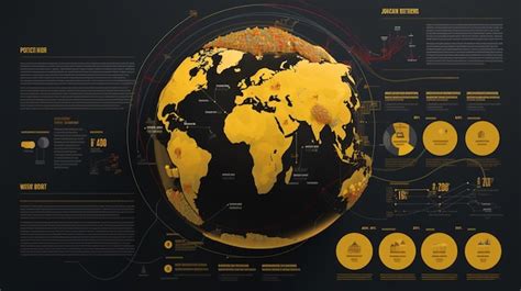 Premium Ai Image World Population