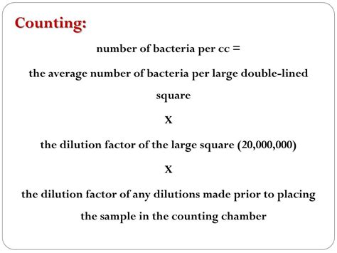 Ppt Enumeration Of Microorganisms Powerpoint Presentation Free Download Id 1922733