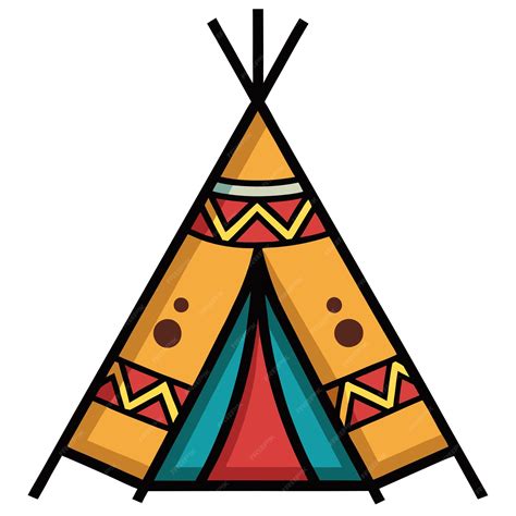 Teepee Clipart Vector Art And Illustration Premium Ai Generated Vector