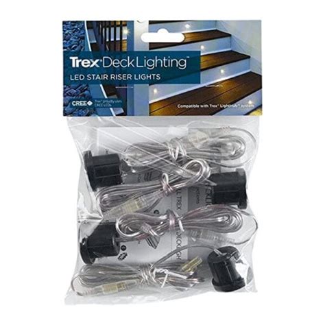 Trex Lighthub Led Riser Lights 4 Pack Schillings