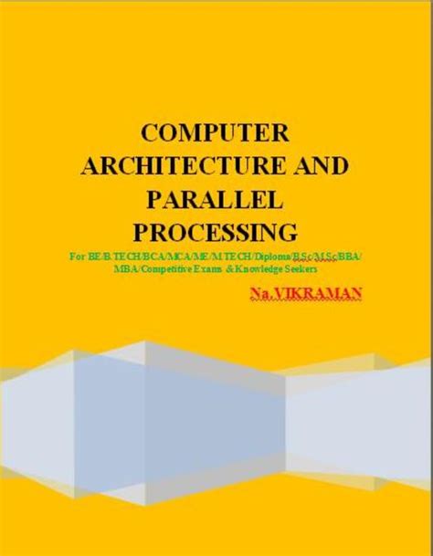 Computer Architecture And Parallel Processing Tradebit