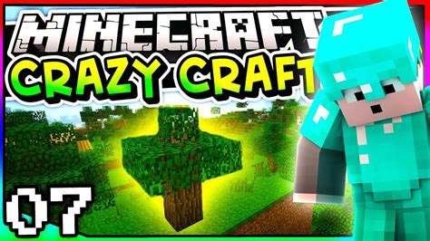 Minecraft Crazy Craft 30 Episode 7 How To Get A Duplicator Tree Youtube