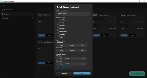GitHub Flutter Project ORG Attendance System Flutter Desktop