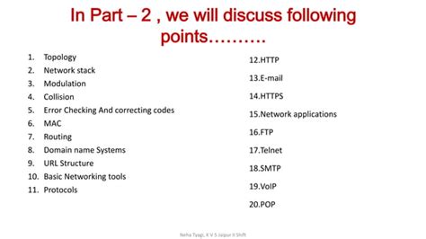 Computer Networks Class Xii Part 2 Engpdf Computer Networking Computing