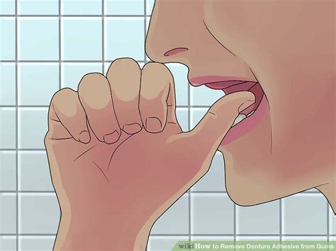 Tips To Remove Denture Adhesive From Gums WikiHow