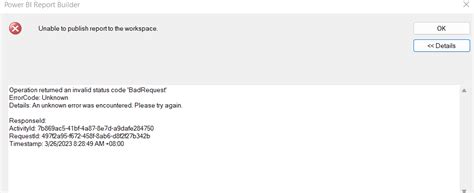 Paginated Report Unable To Publish Report To The Microsoft Fabric Community