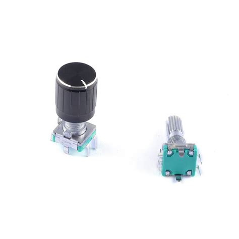 Mua 5pcs 360 Degree Rotary Encoder Code Switch Digital Potentiometer With Push Button 5 Pins And