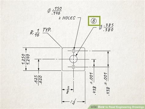 4 Ways To Read Engineering Drawings Wikihow