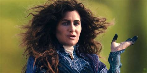Kathryn Hahn Returns To Mcu As Agatha In First Coven Of Chaos Set Photos