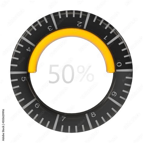Loading Indicator And Progress Bar Percentage Meter For Ui Ux And