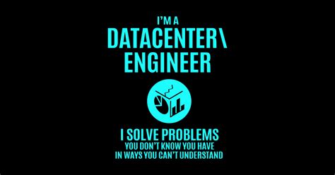 Datacenter Engineer Itinfrastructure Sticker Teepublic