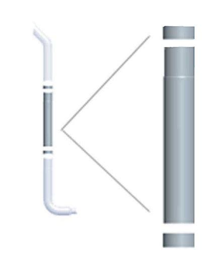 Lincoln Industries 406e 052 1103 Exhaust Stack For Sale