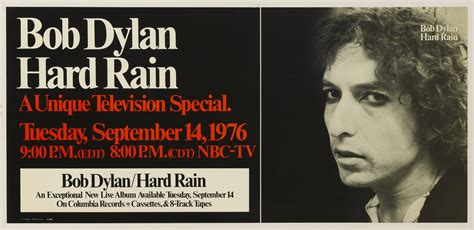 Relive Bob Dylans Rarely Seen Tv Performance Of ‘hard Rain From 1976