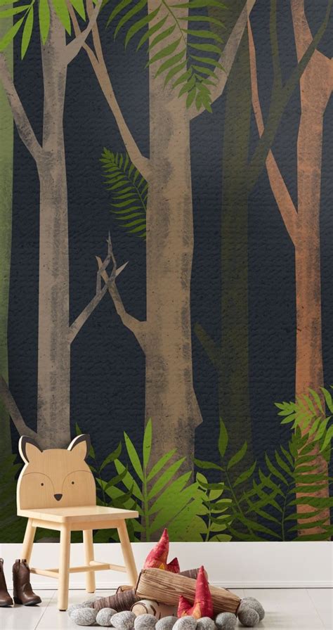 Green Foilage Wall Pattern Stencil Kit Artofit