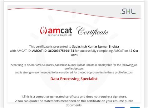 Dataprocessingspecialist Sadashish Kumar Bhokta