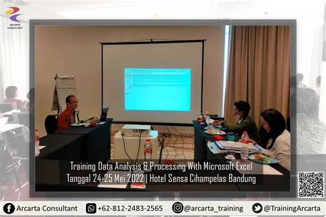 Training Data Analysis And Processing With Ms Excel Pt Bank Indonesia Informasi Training