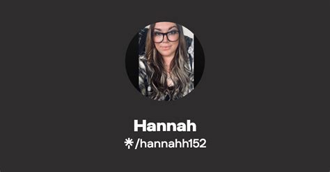 Hannah TikTok Linktree