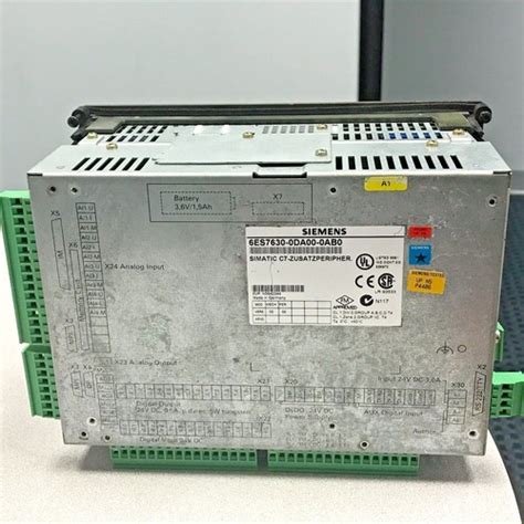 Siemens Simatic C7 626 6es7626 2dg04 0ae3 6es7630 0da00 0ab0