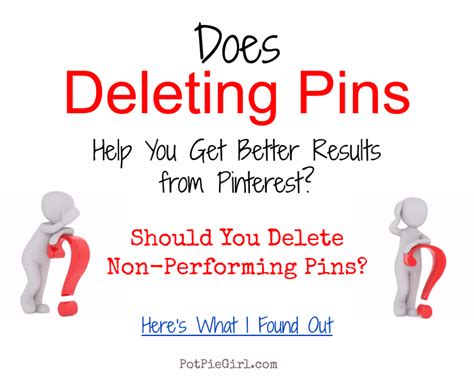 Should You Delete Pins On Pinterest That Aren T Doing Well PotPieGirl Com