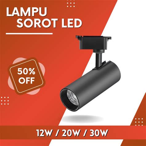 Jual Lampu Sorot Led W W W Warm And Light Lampu Tembak Sorot Lampu Sorot Rgb Lampu