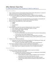 Why Women Have Sex Chapter 5 Docx Why Women Have Sex 5 Green Eyed Desire From Guarding A