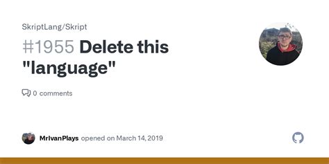 Delete This Language Issue 1955 SkriptLang Skript GitHub