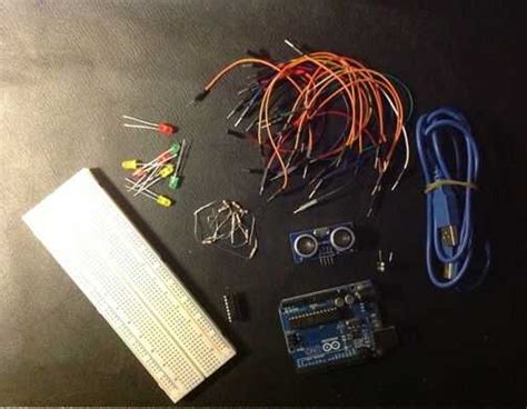 arduino sensor ultrasónico con led y zumbador