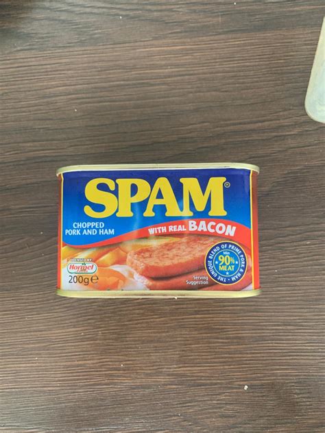 Spam With Real Bacon калорийность пищевая ценность ⋙