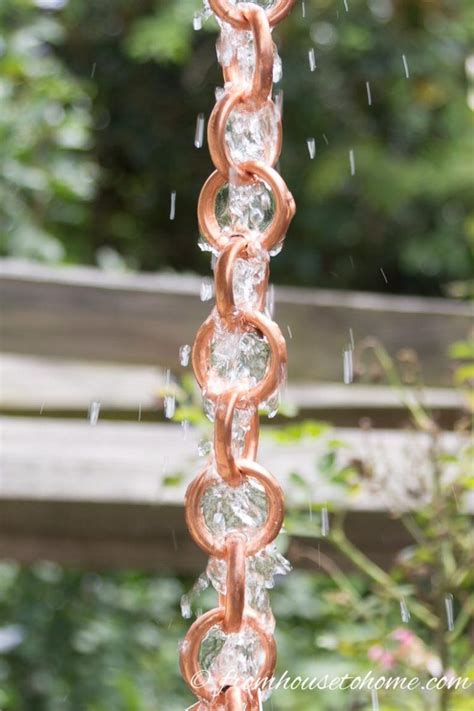 Creative Diy Rain Chain Ideas • The Garden Glove