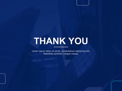 Animated Dark Blue Powerpoint Background