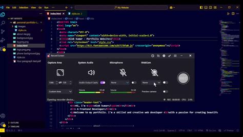 alok kumar on linkedin codealpha portfolio websitedevelopment html