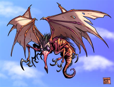 Drawing The Monster Manual 15 Stirge Brandon Palas