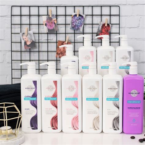 Keracolor Color Clenditioner Colour Shampoo Silver 1l Home Hairdresser