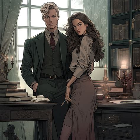 Dramione Art ~~~ Do You Like It Then Click On A Link To Support Artist
