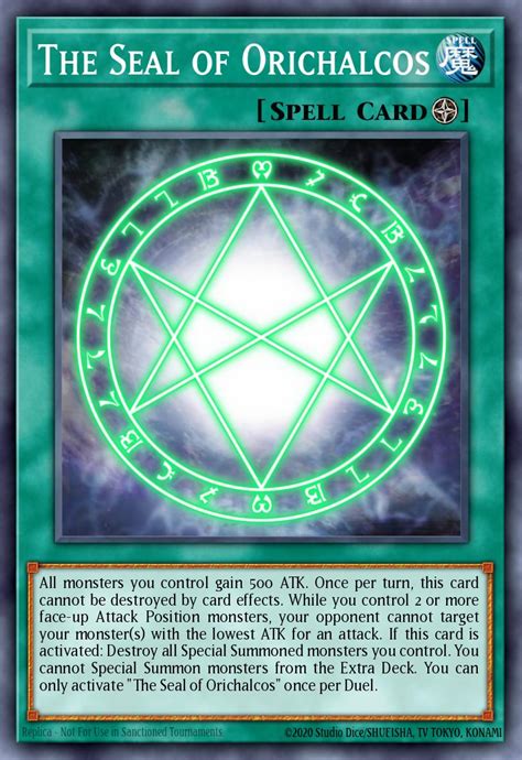 The Seal Of Orichalcos Yu Gi Oh Card Details Digital Game Base