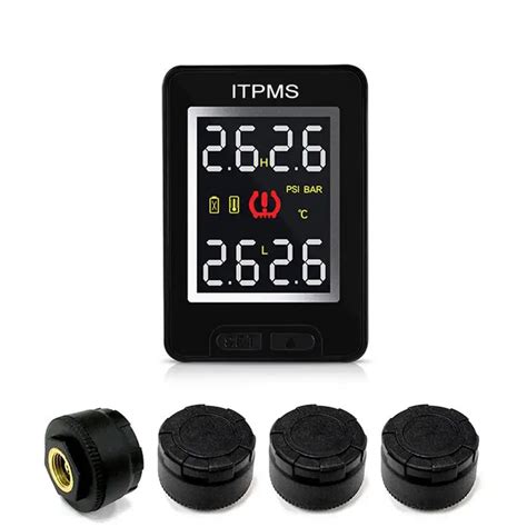 U912 Car Tpms Wireless Auto Tire Pressure Monitoring System With 4