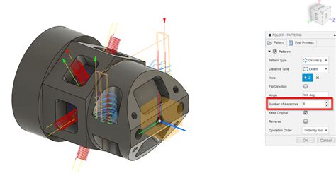repeat a toolpath around the index axis in fusion