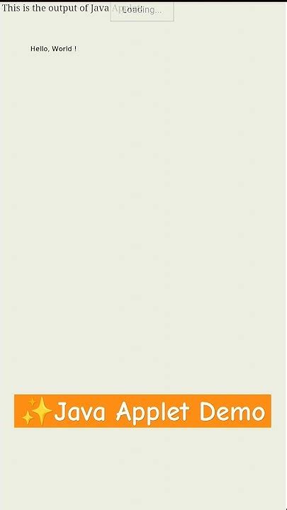 Java Applets Demo On Android Acodekiwi Browser Youtube