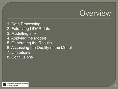 Reeves Modelling And Estimating Forest Structure Attributes Using Lidar